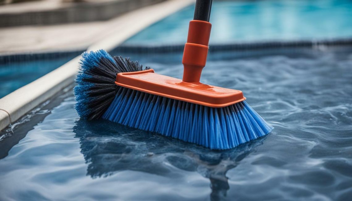 Wunderschone Pool Folie Reinigen Bild